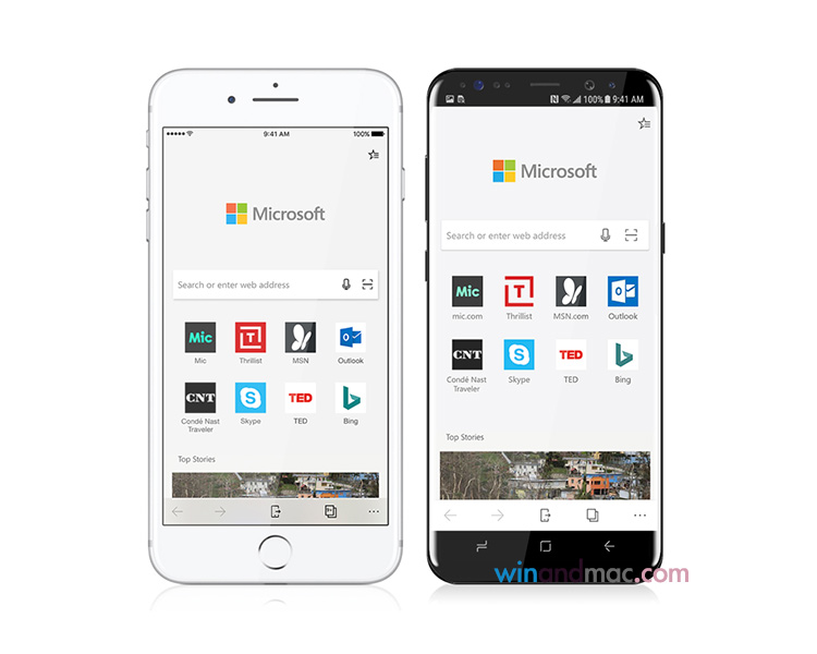 Microsoft Edge的iOS版和Android版開始測試 係咪特別唔同？ - winandmac.com 視麥媒體