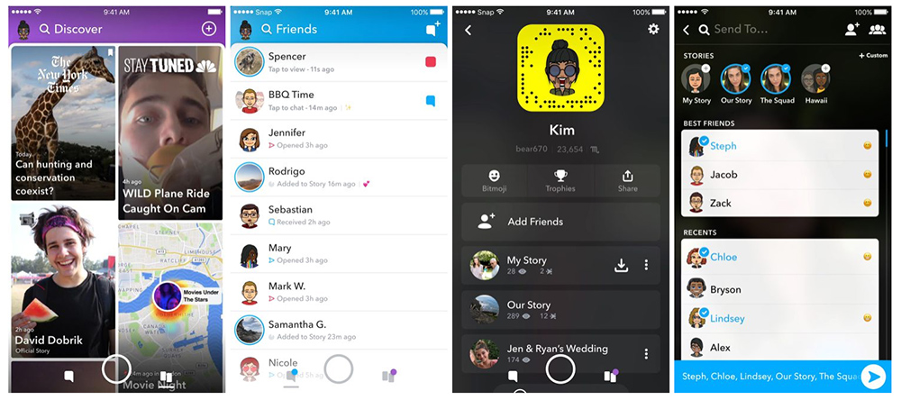 Snapchat新介面陸續登場 用家勁不滿要求變回原狀 - winandmac.com 視麥媒體