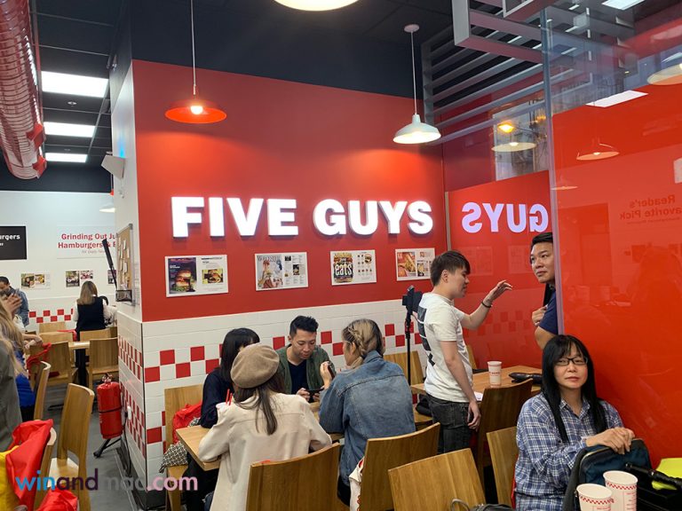 Five Guys首間香港店未開就入去試 真。把薯條和漢堡包推至另一個層次？！ - winandmac.com 視麥媒體