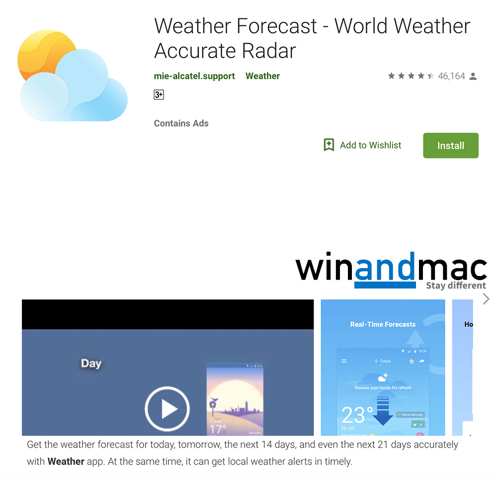 大陸TCL天氣app擷取太多用戶敏感資料 夾硬要人俾錢訂無謂服務 - winandmac.com 視麥媒體