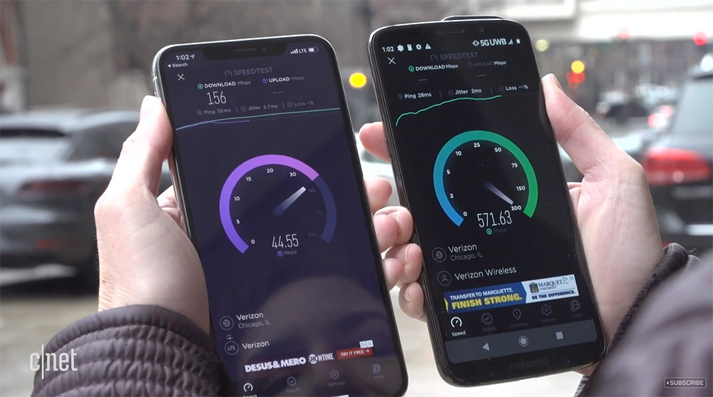 5G美國啟動後速度實際表現係點？ 似乎仲有排改進⋯ - winandmac.com 視麥媒體