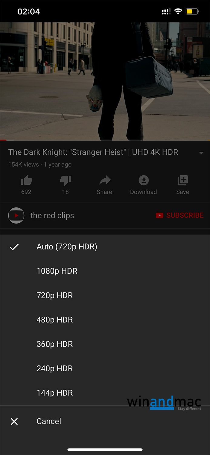 iPhone 11 Pro和Max版睇YouTube更正？！ 最新加入了HDR支援 - winandmac.com 視麥媒體