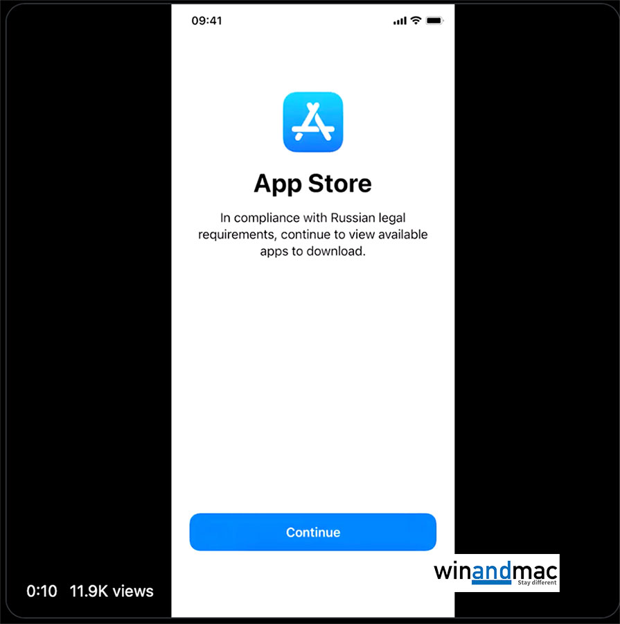 蘋果配合俄羅斯法律跪低 「提醒」用戶安裝官派apps - winandmac.com 視麥媒體