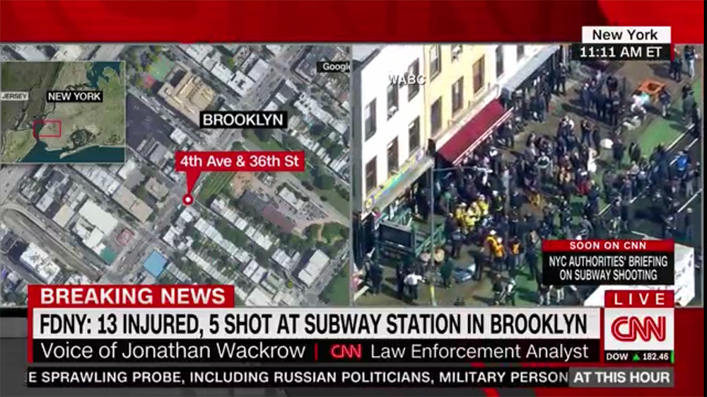 【最新】美國紐約Brooklyn地鐵站多人中槍 還有多個未引爆裝置 - winandmac.com 視麥媒體