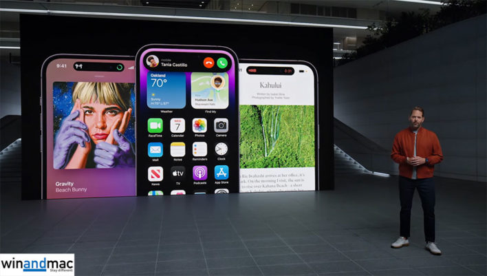 【多圖】蘋果全新iPhone 14 Pro系列 超巧妙方法Dynamic Island活用新M字額 - winandmac.com 視麥媒體
