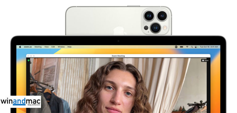 macOS Ventura新版登場 終於可活用iPhone當webcam - winandmac.com 視麥媒體