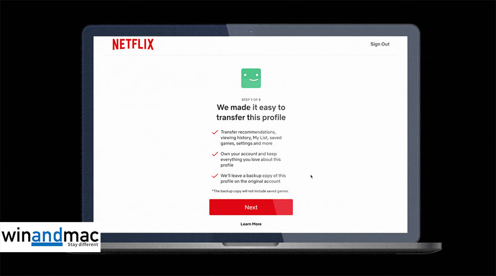 Netflix推出個人檔案轉移工具 傳為打擊共享帳戶做準備 - winandmac.com 視麥媒體