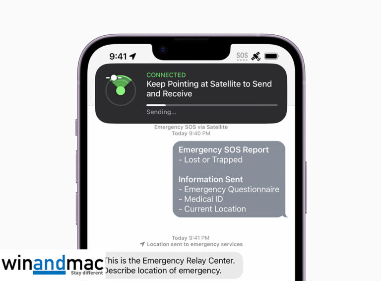iPhone 14由今天起可以體驗衛星SOS連接功能 香港用戶則⋯ - winandmac.com 視麥媒體