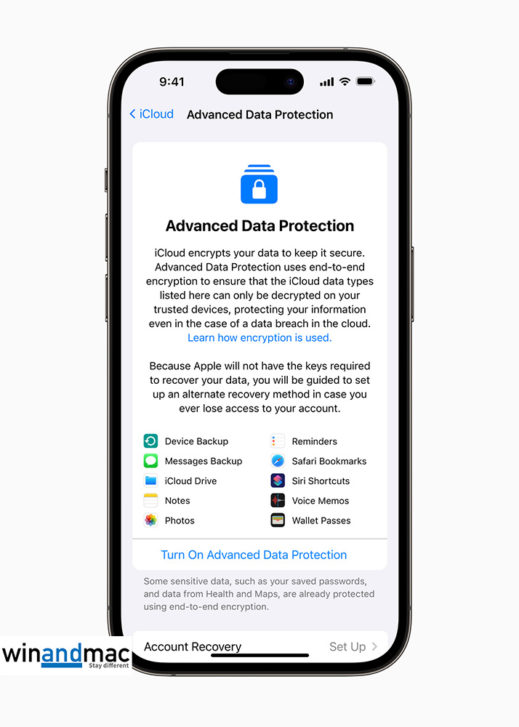 蘋果宣佈iCloud點對加密再加強 FBI又唔鐘意了 - winandmac.com 視麥媒體