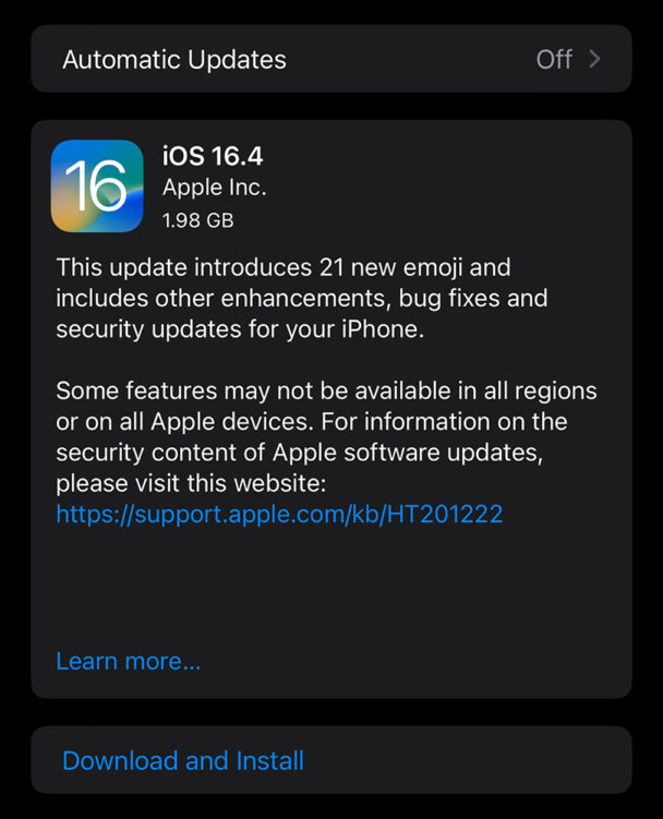 蘋果今推全新iOS 16.4正式版 終於有呢個Android一早有嘅功能 - winandmac.com 視麥媒體