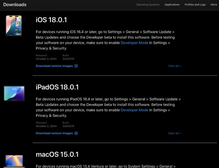 iOS 18.0.1更新出爐 終於修復畫面無反應等問題 - winandmac.com 視麥媒體