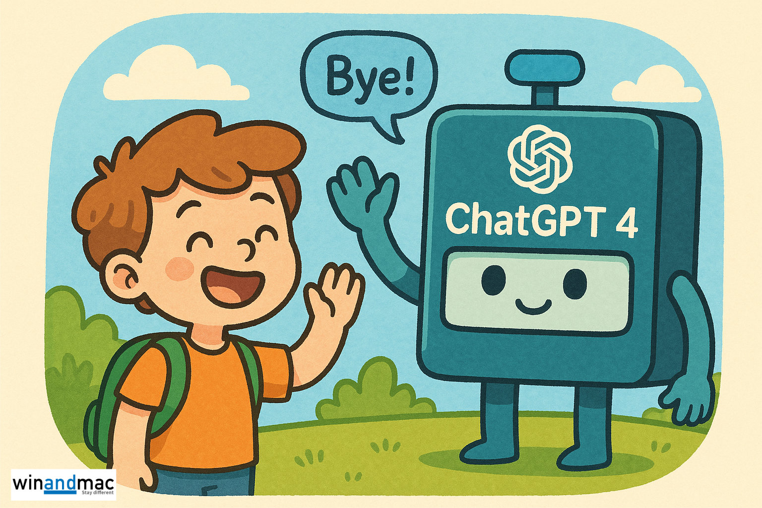 ChatGPT 4將正式退休 仍可透過API使用 - winandmac.com 視麥媒體