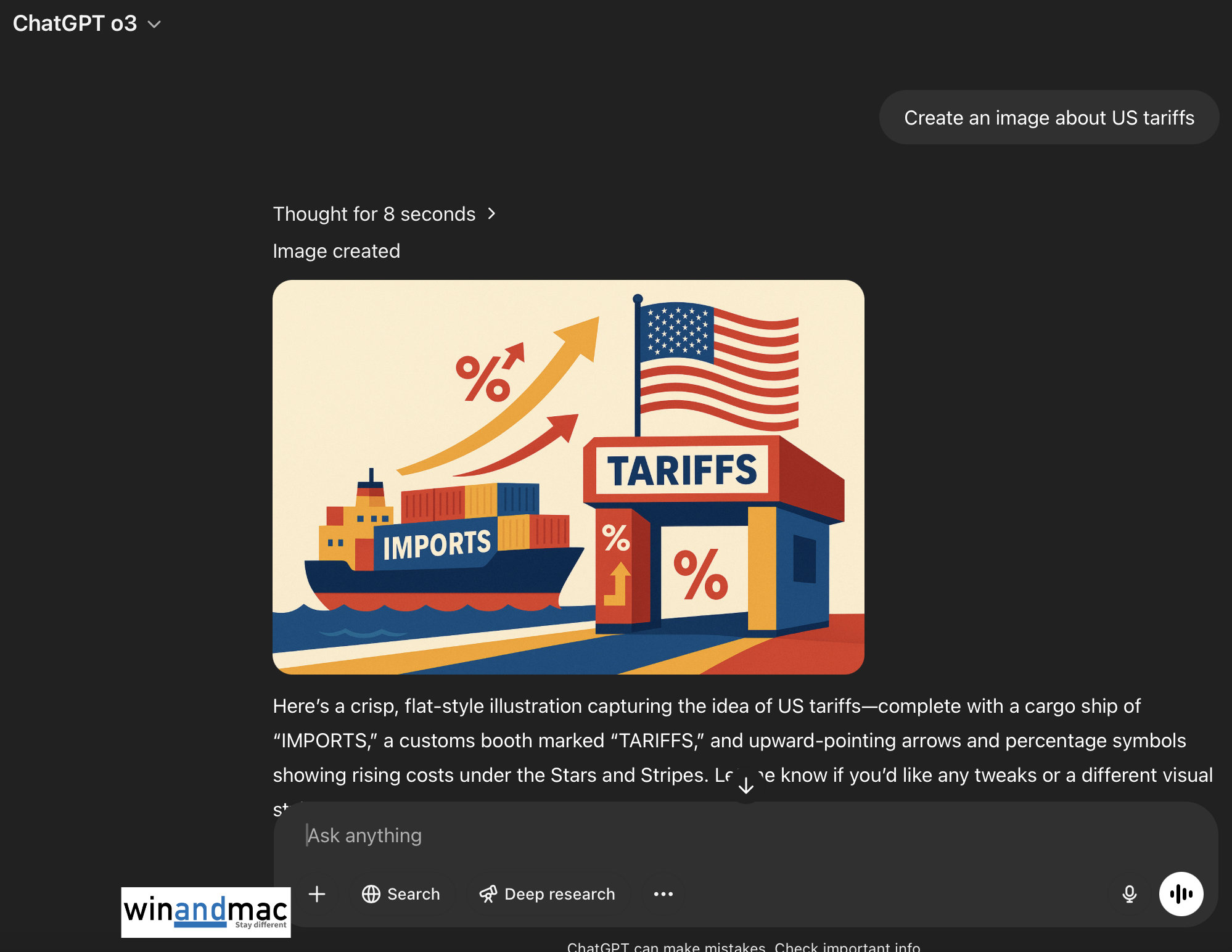 OpenAI發佈新o4-mini及完整版o3 首次支援搜尋網絡、睇圖片、生成圖片 - winandmac.com 視麥媒體