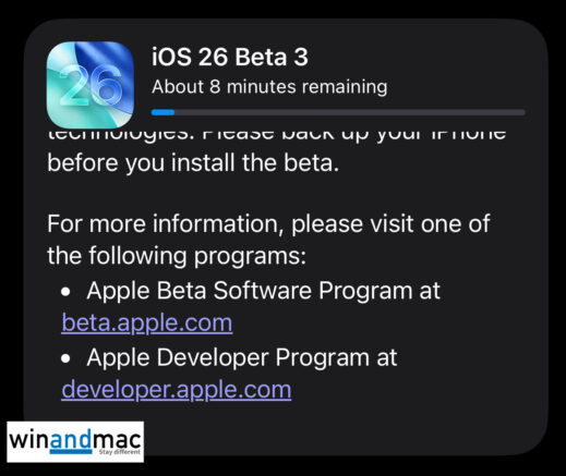 iOS 26 beta 3測試版登場 蘋果縮沙唔再玩玻璃？ - winandmac.com 視麥媒體