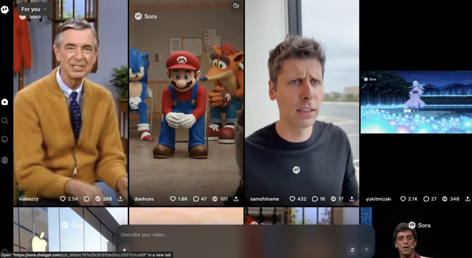 Sora 2影片生成用量高於預算 就版權所有的角色將會咁處理... - winandmac.com 視麥媒體