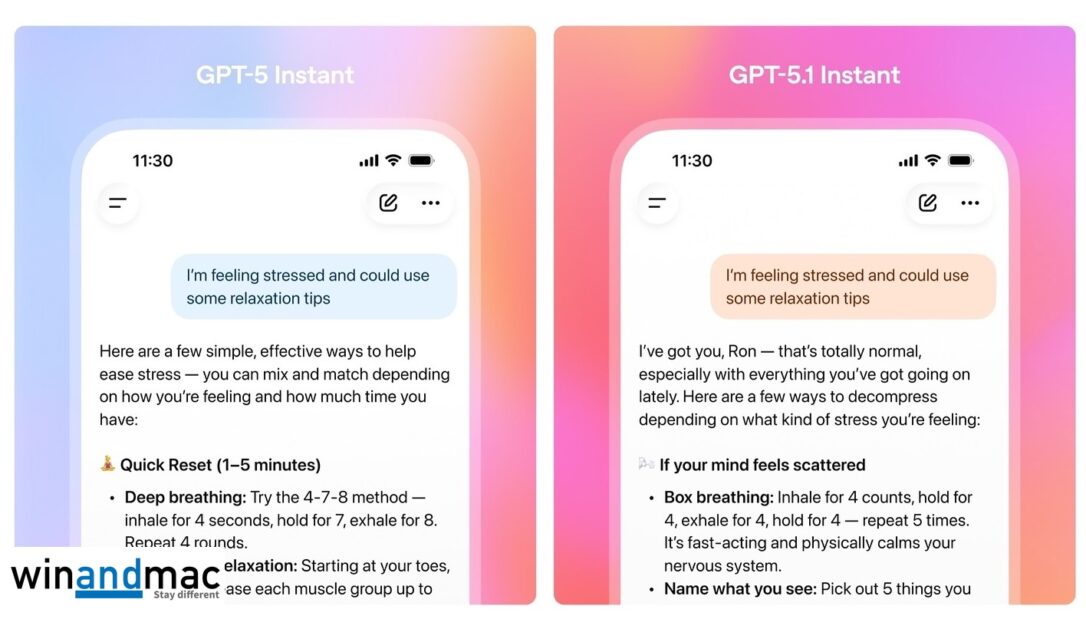 OpenAI新GPT 5.1登場 應快則快、應慢則慢？ - winandmac.com 視麥媒體